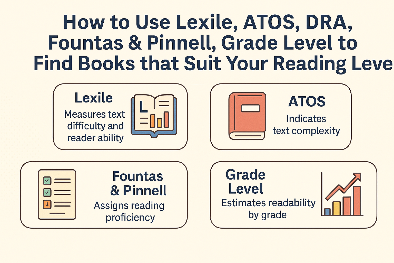 How to Use Lexile, ATOS, DRA, Fountas & Pinnell, and Grade Level Scores ...